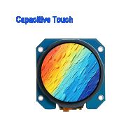 China 1.28-inch TFT LCD display, IPS screen, circular display, capacitive touch screen, GC9A01 driver,segment lcd display,segment lcd for sale