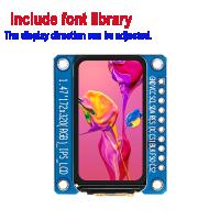 China 1.47-inch high-definition IPS display module with ST7789 driver, featuring a resolution of 172x320, equipped with a character library, and the display direction can be adjusted,segment lcd display,seg for sale