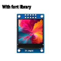 China 1.3-inch IPS 240X240 TFT high-definition LCD display with character library ,segment lcd display,segment lcd for sale