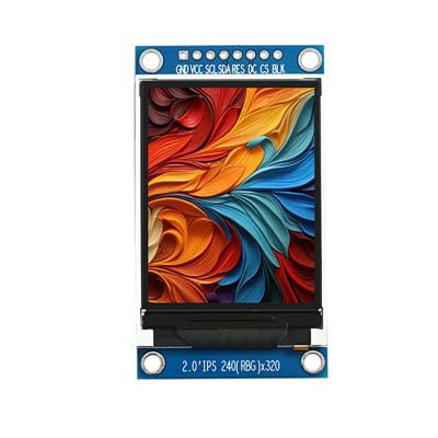 China 2.0-inch ST7789 driver for serial port screen with 240x320 TFT LCD display panel,segment lcd display,segment lcd for sale