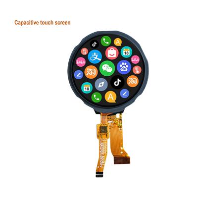 China 1.28 inches, equipped with GC9A01, circular TFT high-definition capacitive touch screen, display module for sale