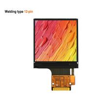 China 1. 30 inches, driven by ST7789, round TFT high-definition display panel, bare screen, 12/24 pins, available in soldered or plug-in type for sale