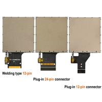 China 1. 30 inches, driven by ST7789, round TFT high-definition display panel, bare screen, 12/24 pins, available in soldered or plug-in type for sale