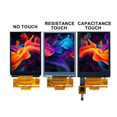China 2.8 inches, equipped with ili9341/ST7789 display, a high-definition TFT screen. Optional features include resistive touch, capacitive touch, or no touch function for sale