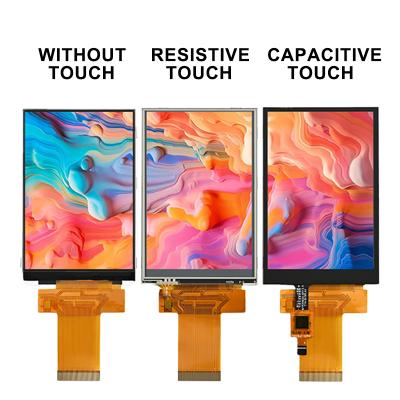 China 3.5 inches, equipped with ili9341/ST7789, 320X480 TFT high-definition display screen, with optional touch function or without touch function for sale