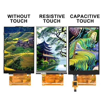 China 4.0-inch, ili9488 chip, 320×480 TFT HD display (bare screen), available in non-touch or touchscreen versions for sale