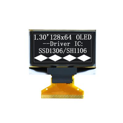 China 1.3-inch, 128×64, IC (SSD1306/SH1106) OLED display for sale