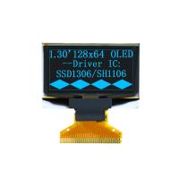 China 1.3-inch, 128×64, IC (SSD1306/SH1106) OLED display for sale