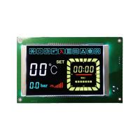 China 4.6-inch VA Segmented LCD PCB Module with Black Mask & Color Silk-Screen,segment lcd display,segment lcd for sale