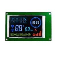 China 4.6-inch VA Segmented LCD PCB Module with Black Mask & Color Silk-Screen,segment lcd display,segment lcd for sale