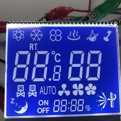 China HTN High Brightness Segmented LCD Display for Over-Temperature Thermostat,segment lcd display,segment lcd for sale