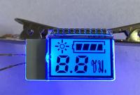 China Custom HTN Segment LCD Display Module Small Transmissive Negative LCD Screen for Portable Headlamp Electric Toothbrush for sale