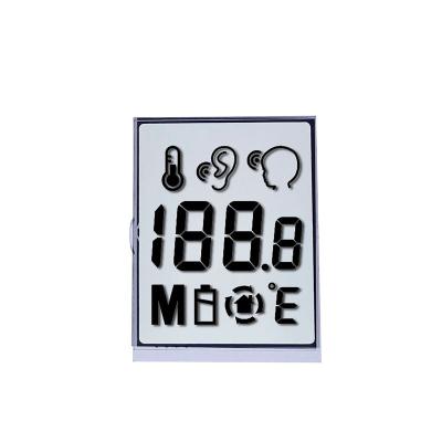 China Custom Segment LCD Screen for Handheld Forehead Thermometer, Positive Display Custom Size,segment lcd display,segment lcd for sale