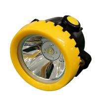 China Rechargeable Lithium-Ion Battery LED Helmet Lamp with Dunjia LED Chips and CE Approved for sale