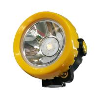 China Rechargeable Lithium-Ion Battery LED Helmet Lamp with Dunjia LED Chips and CE Approved for sale