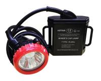China LED Coal Miners Cap Lamp Corded LED Cap Lamp Kl6ex 6000mAh Atex Approved for sale
