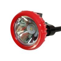 China LED Coal Miners Cap Lamp Corded LED Cap Lamp Kl6ex 6000mAh Atex Approved for sale