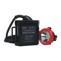 China Explosion Proof Intrinsically Safe Coal Miner Lamp LED Corded Mining Cap Lamp Kl6ex for sale