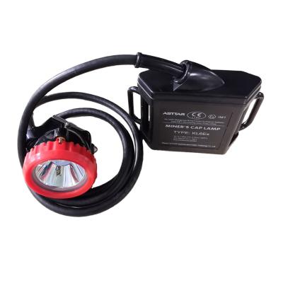 China Atex Certified 6ah IP65 Corded Miner Head Torch, Miners Lantern for sale