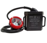 China Atex IP65 6ah Corded Mining Cap Light, Underground Coal Mining Lamp for sale