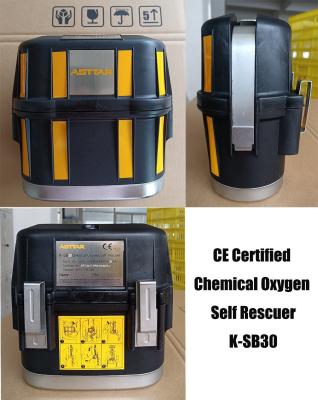 China Underground Mining Self-Rescue Breathing Apparatus Miner Oxygen Self-Rescuer K-Sb30 for sale