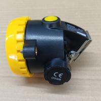 China Atex CE Certified Cordless Intrinsically Safe LED Miner Cap Lamp Miner Lamp for sale