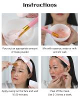 China OEM ODM Custom Label Anti-Aging Whitening Jelly Facial Mask with Collagen - 10 Varieties, 72-Hour Moisturizing for sale