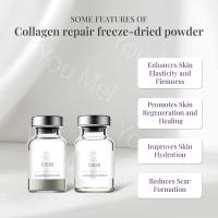 China OEM ODM Custom Collagen Serum with 2%-8% Hydrolyzed Peptides and 0.5%-2% Hyaluronic Acid for Professional Skincare Manufacturing for sale