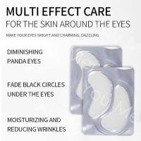 China Customized Hyaluronic Acid Collagen Crystal Eye Mask 10g Anti Aging Firming Wrinkle Removal for sale