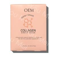 China OEM Natural Plant Tea Tree VC Collagen Facial Mask Anti-Aging Brightening Deep Hydration 25ml for sale