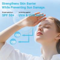 China Private Label Sunscreen SPF 50 Water Resistant Sweatproof Body Sunscreen Cream 30ml for sale