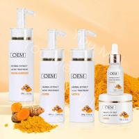 China Organic Turmeric Skincare Set with 2-10% Concentration for Anti-Aging, Brightening and Acne Control - 80ML 80G Sizes for sale