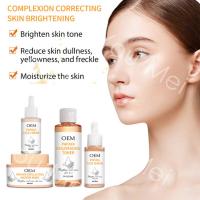 China OEM ODM Papaya Extract Skincare Set with SPF 30 Day Cream and Night Serum for Acne and Dark Spot Treatment for sale
