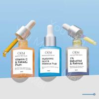 China Private Label Facial Serum Set with 10% Niacinamide, 1% Bakuchiol, 0.5% Retinol & 15% Vitamin C for Anti-Aging Skincare for sale