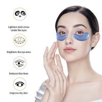 China Crystal Collagen Hydrogel Eye Mask with 5 Molecular Weight HA & Vegan Collagen - 0.8mm-2mm Thickness for Anti-Wrinkle Care for sale