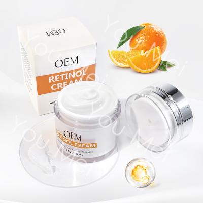 China ODM Anti Aging Retinol Niacinamide Face Cream Firming Whitening 0.5% Retinol 50ml for sale