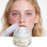 China Vegan Collagen & Rice Bran Cream with 5-20% Rice Extract - Anti-Aging & Brightening Formula for sale