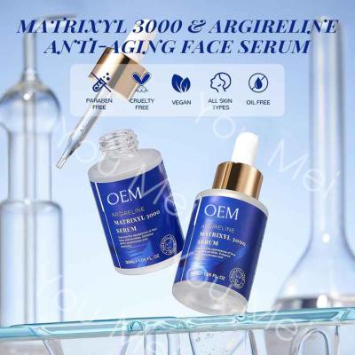 China Matrixyl 3000 Hyaluronic Acid Anti Aging Face Serum 30ml Collagen Peptide Oil Control for sale
