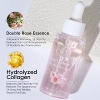 China 40ML Double Rose Hydrolyzed Collagen Serum with 500Da Collagen and 10,000ppm Rose Extract for Anti-Aging and Brightening for sale
