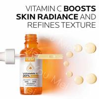 China Vitamin C Anti-Aging Face Serum 30ML with 15% Ethyl Ascorbic Acid and Niacinamide for Acne Treatment for sale