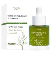 China Tea Tree AHA Vitamin E Face Serum with 25% Tea Tree Extract and Hyaluronic Acid for Acne & Wrinkle Care for sale