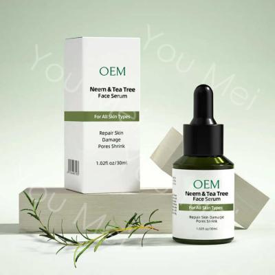 China OEM Private Label Tea Tree Hyaluronic Acid Serum 5%-25% Concentration for Acne Control & Anti-Aging for sale