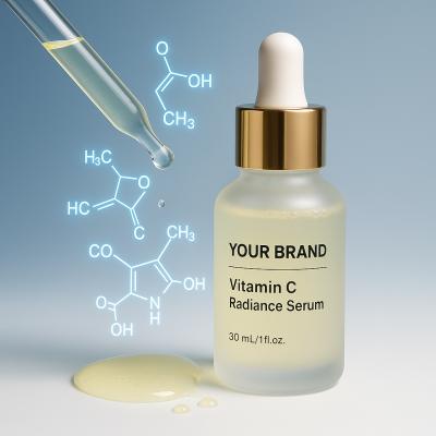 China OEM Custom Hydra-9 Luminous Serum Deep Hydration Brightening Facial Essence Hyaluronic Acid 30ml for sale