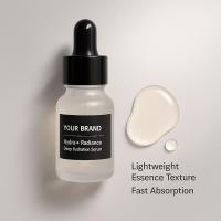 China OEM Custom Hydra-9 Luminous Serum Deep Hydration Brightening Facial Essence Hyaluronic Acid 30ml for sale