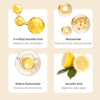 China OEM Vitamin C Glow Essence Brightening Moisturizing Anti Aging Organic Facial Serum 30ml for sale