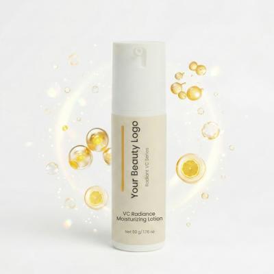 China Customized VC Luminous Moisturizing Lotion 15% Vitamin C Centella Asiatica for Dull Sensitive Skin Brightening Anti-Aging for sale