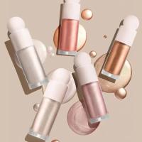 China Custom High Gloss Liquid Fluorescent Pen Makeup Pearl Glitter Long Lasting Waterproof SPF Foundation Highlighter 6 Colors for sale
