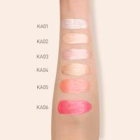 China Custom High Gloss Liquid Fluorescent Pen Makeup Pearl Glitter Long Lasting Waterproof SPF Foundation Highlighter 6 Colors for sale