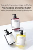 China Tea Tree Oil Extract Shampoo Body Wash Perfume Gel Body Lotion 4-Piece Set All Skin Types for sale