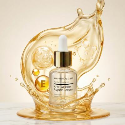 China OEM ODM Anti Wrinkle Repair Essence with Retinol Collagen Hyaluronic Acid Reduces Fine Lines Tightens Skin 30ml for sale